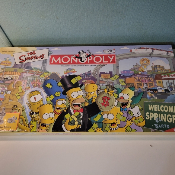 Games | Simpsons Monopoly Board Game Brand New Sealed In Box | Poshmark